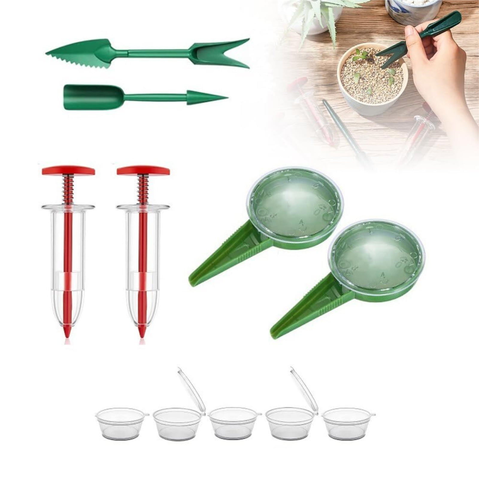 2025 New Seed Spreader Set, Mini Sowing Dispenser for Small Seeds ...