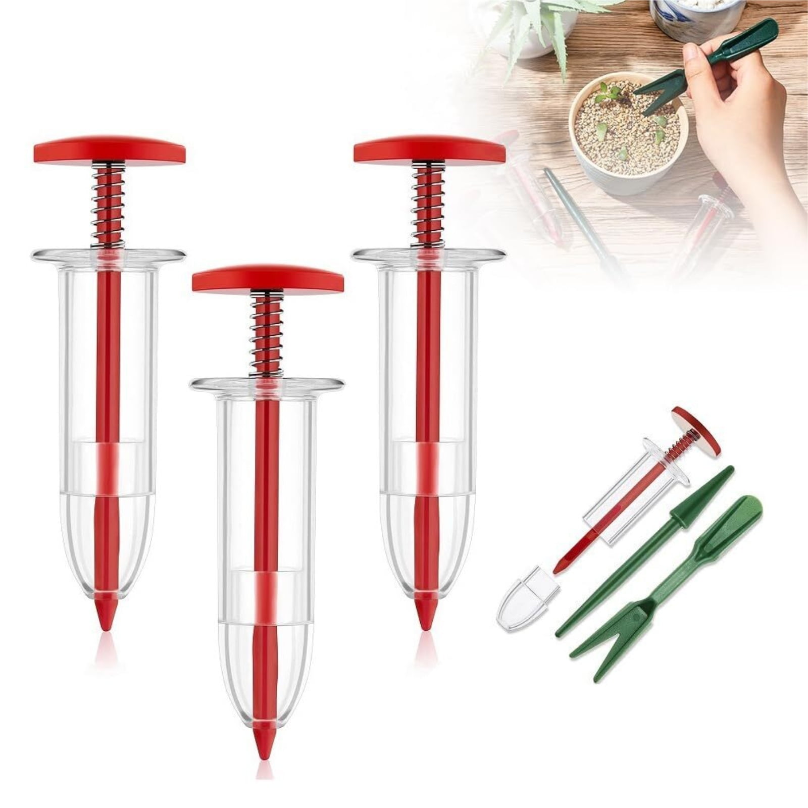 2025 New Seed Spreader Set, Mini Sowing Dispenser for Small Seeds ...