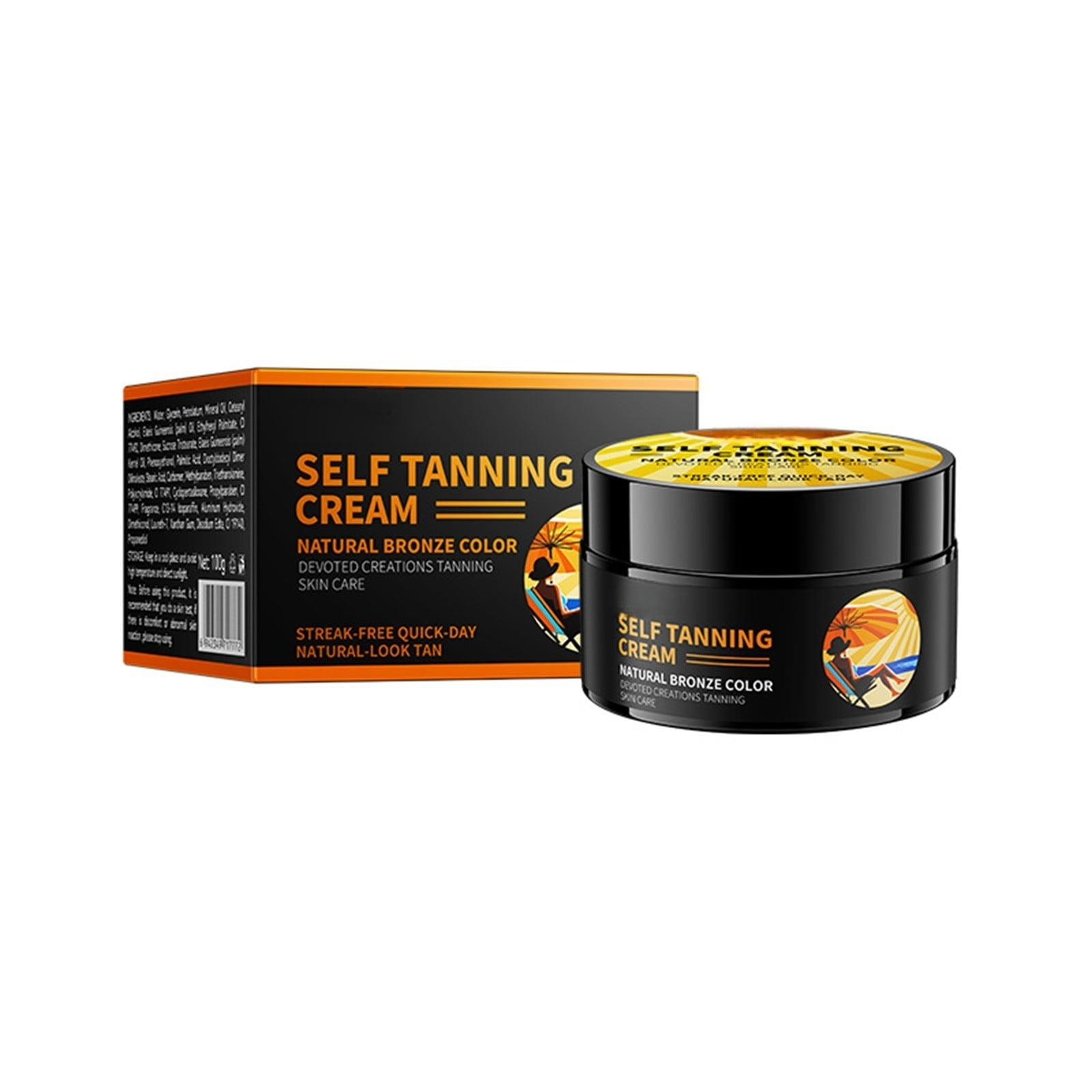 2025 New Self Tanning Cream, Self-Tanning Lotion, Natural Bronzing Color Cream for Face & Body ...