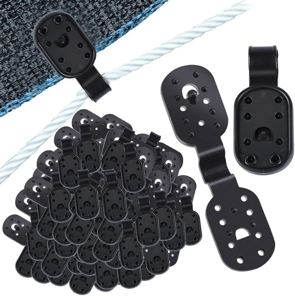 2025 New Shade Cloth Clips, 100PCS Shade Cloth Heavy Duty Lock Grip ...
