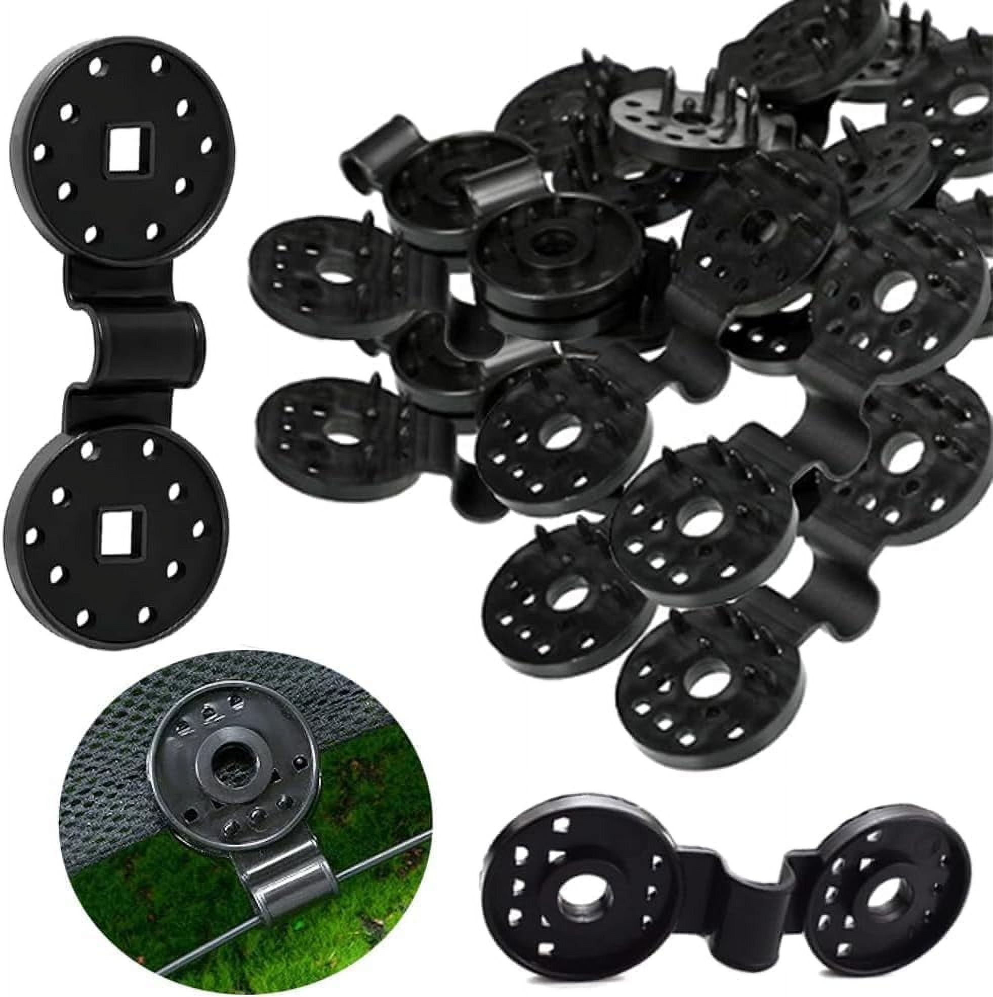 2025 New Shade Cloth Heavy Duty Lock Grip, 100 Pcs Shade Cloth Plastic ...