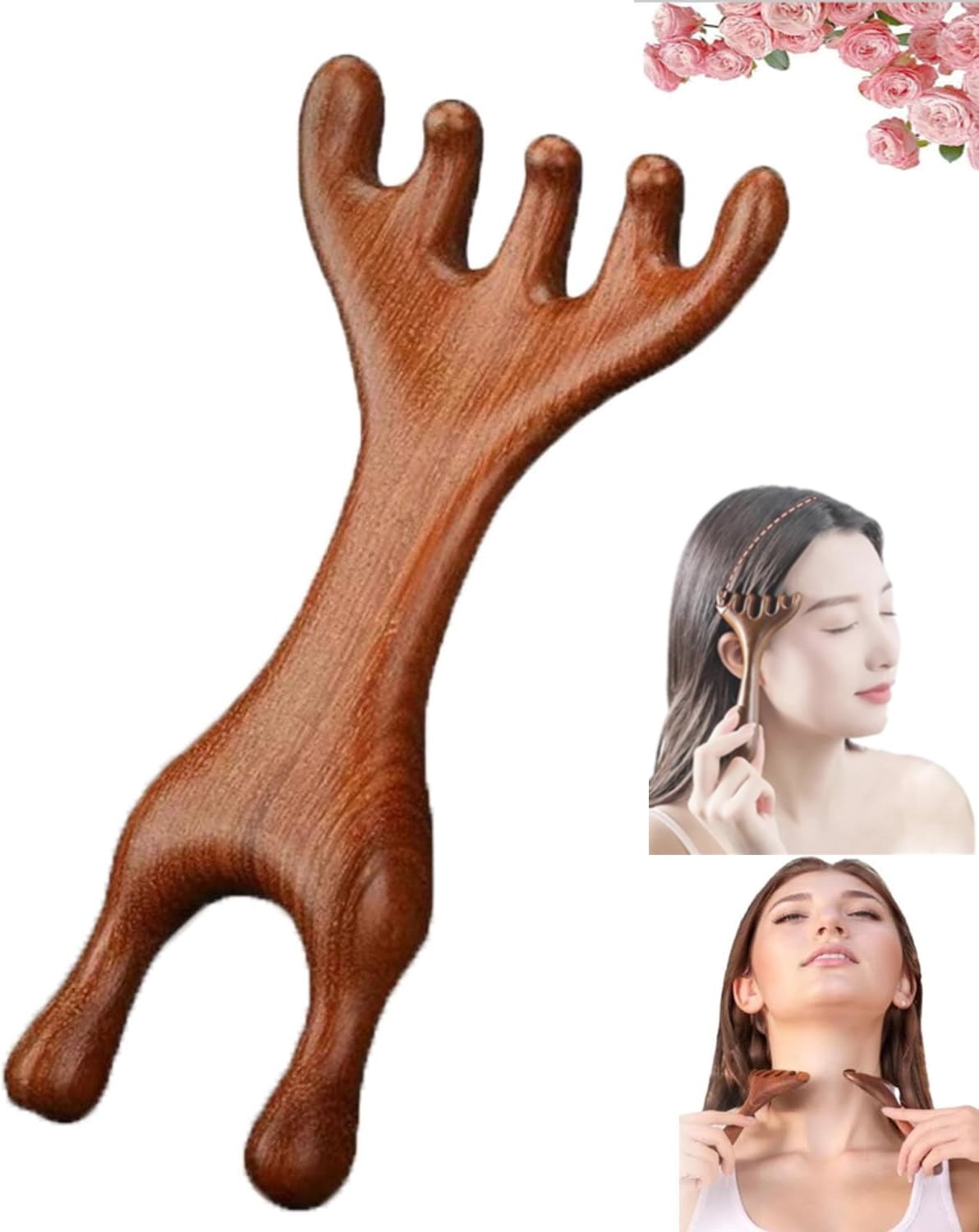 2025 New Six-Claw Meridian Massage Comb, Saludea Five Touch Comb ...