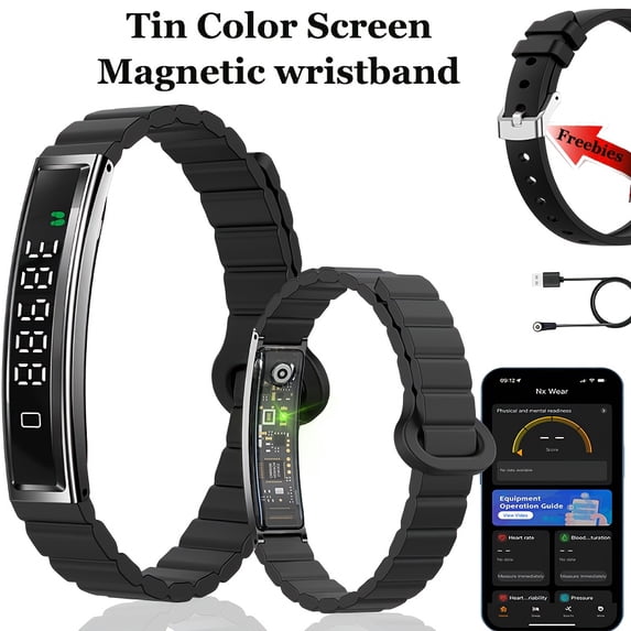 2025 New Smart Bracelet, Health & Fitness Tracker with Pedometer, Sleep ...