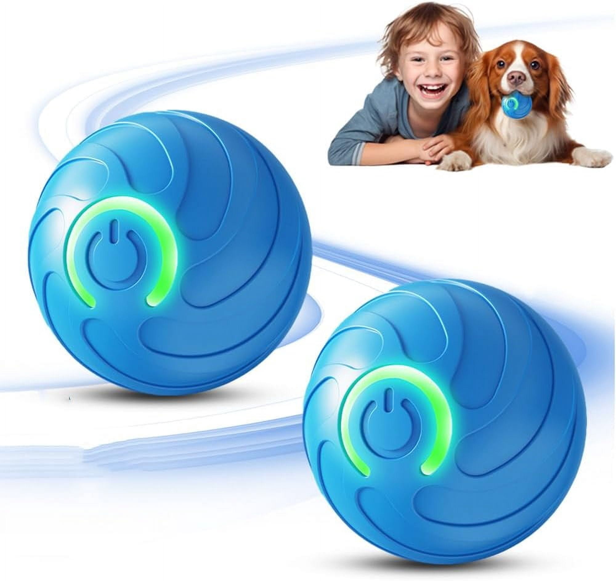 2025 New Smart Vibrating Dog Ball, Automatic Moving Dog Ball ...