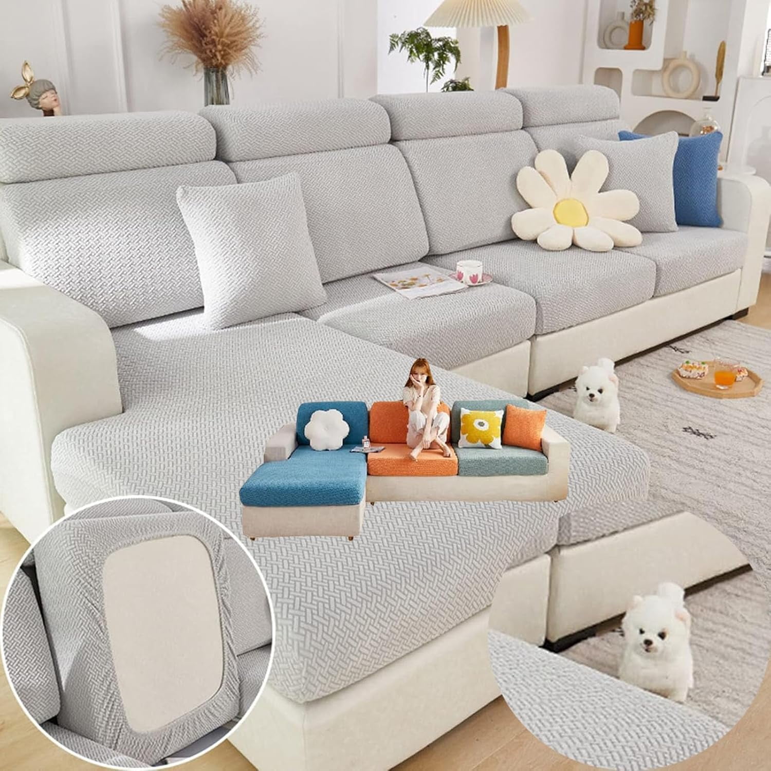 2025 New Soothing Home Sofa Covers, Sofa Hero Covers for Couch ...