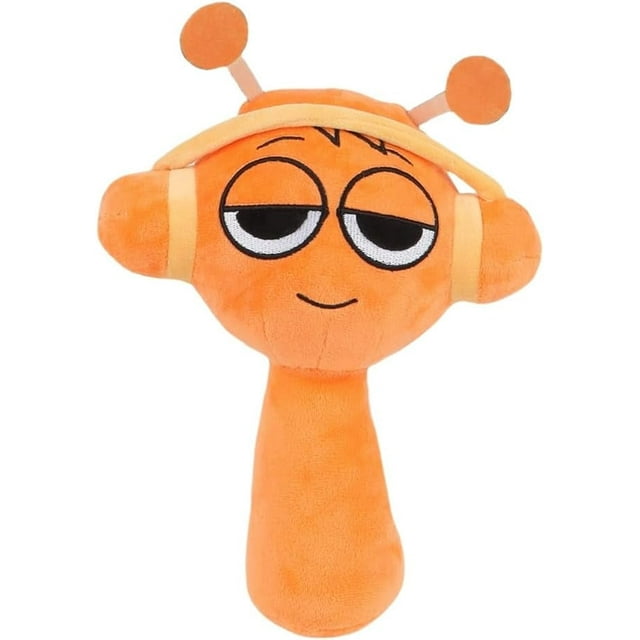 2025 New Sprunki Plush, 10" Cute Orange Oren Plushies Toy for Fans Gift ...
