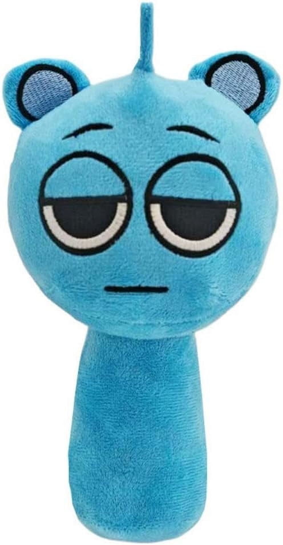 2025 New Sprunki Plush, 10" Cute Sky Blue Sky Plushies Toy for Fans ...
