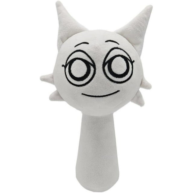 2025 New Sprunki Plush, 10" Cute White Wenda Plushies Toy for Fans Gift ...