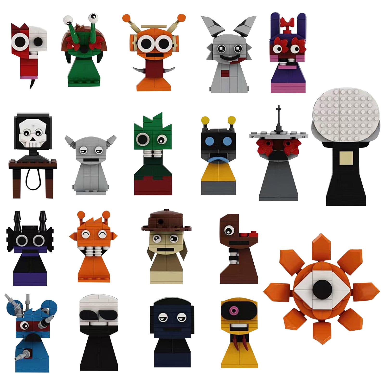 2025 New Sprunki Toys Sprunki Handmade Figurines Sprunki Model，Holiday ...