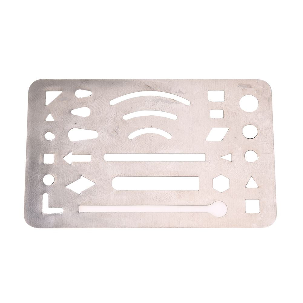 2025 New! Stainless Steel 27 Patterns Erasing Drawing Drafting Tool ...
