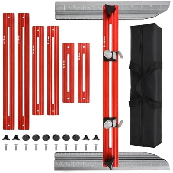 2025 New Stair Measuring Tool, Stair Tread Template Tool Jig, Metric ...