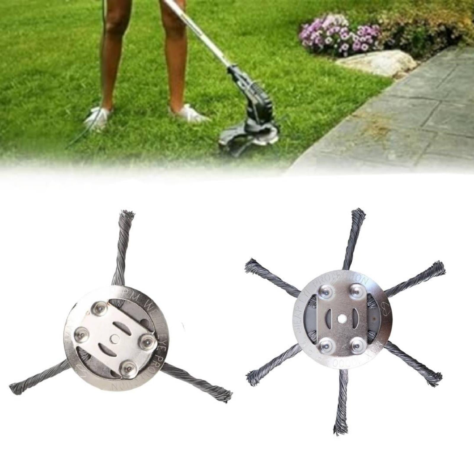 2025 New Steel Wire Grass Trimmer Head 6 Inch, Unbreakable, Compatible ...