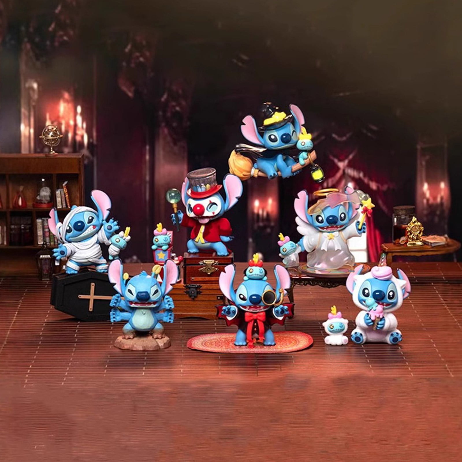 2025 New Stitch Action Figure Dolls, Stitch Cute Anime Cartoon ...