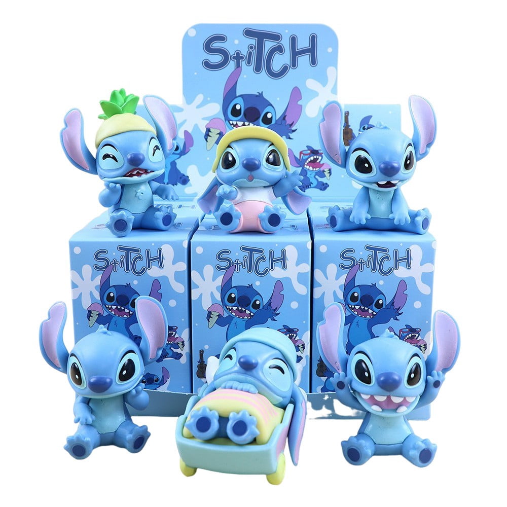 2025 New Stitch Action Figure Toys, Stitch Desktop Ornaments Figurines ...
