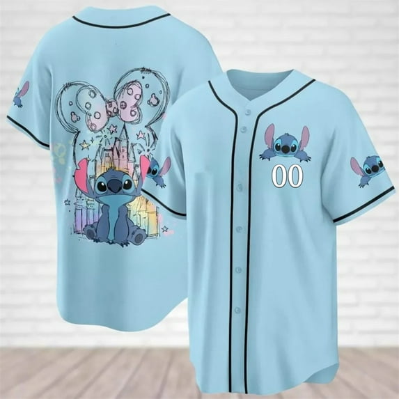 2025 New Stitch Baseball ,Stitch Jersey Shirt, Jersey Men‘s Women‘s ...