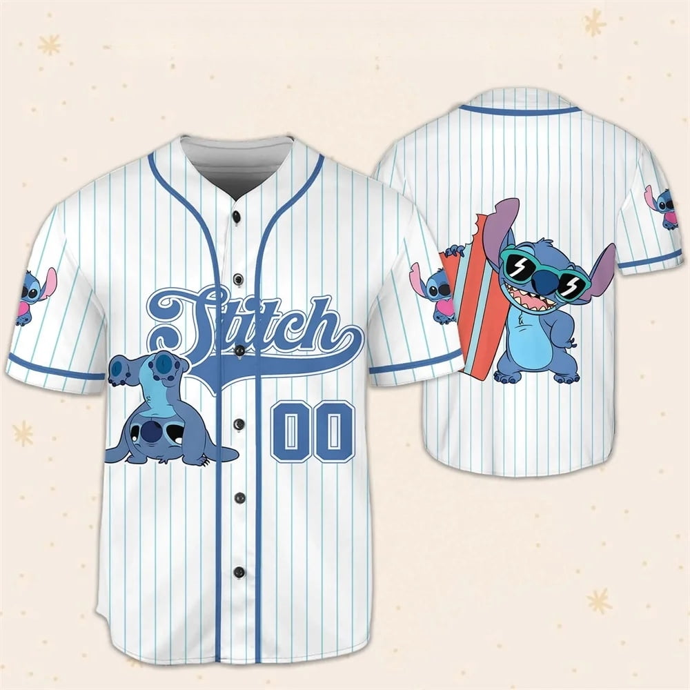 2025 New Stitch Baseball ,Stitch Jersey Shirt, Jersey Men‘s Women‘s ...