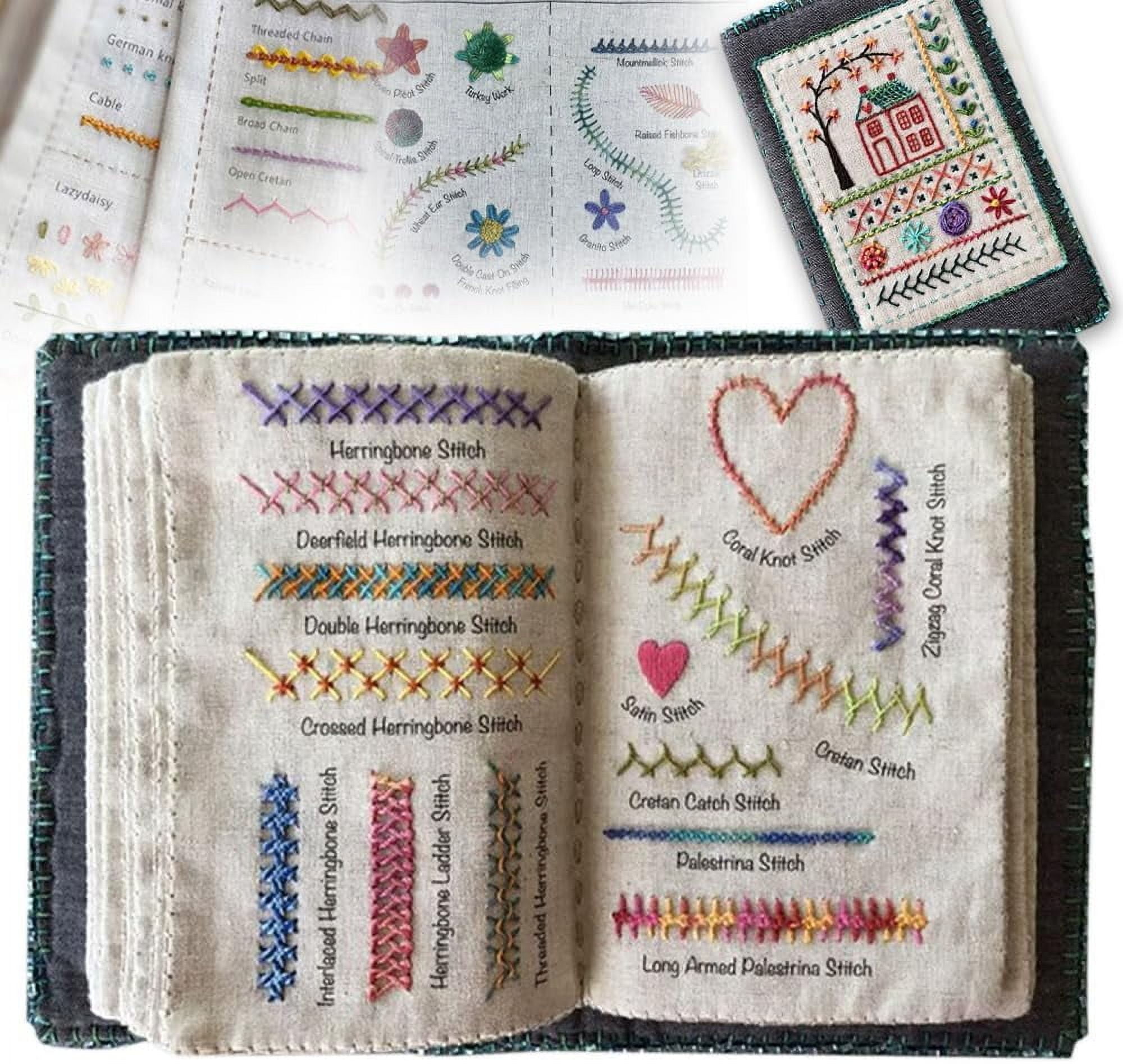2025 New Stitch Book, DIY Stitch Book, Stitch Sample Book with ...
