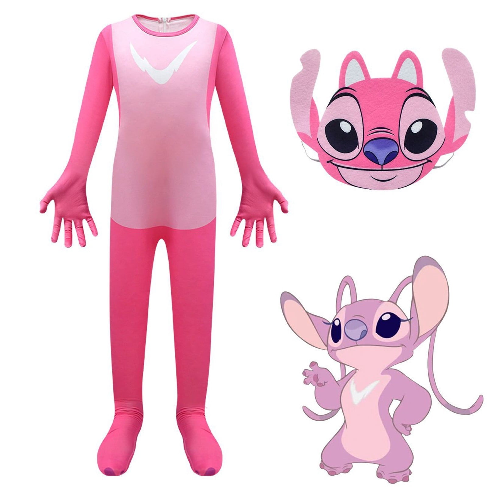 2025 New Stitch Kids' Cartoon One-Piece Suit, Stitch Pants Adorable One ...