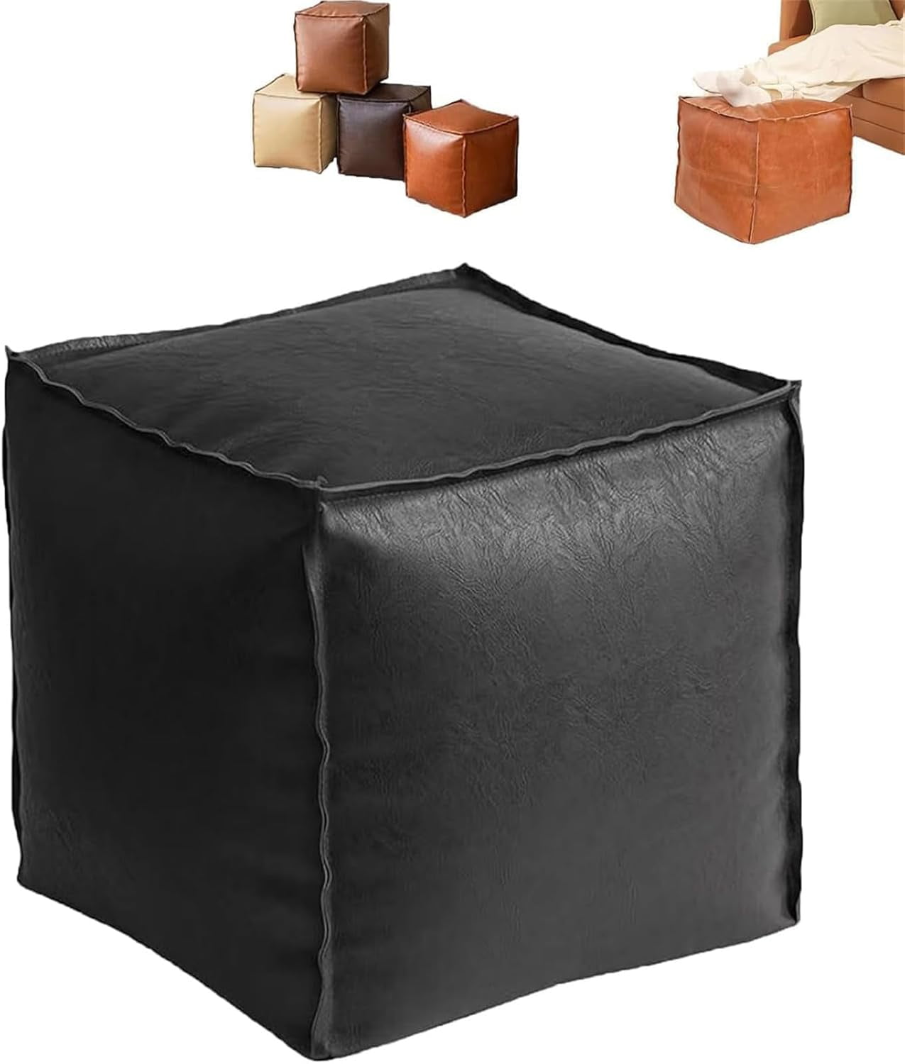 2025 New Stuffable Cushion Bag, 16 Inch Floor Footrest Cushion Storage ...