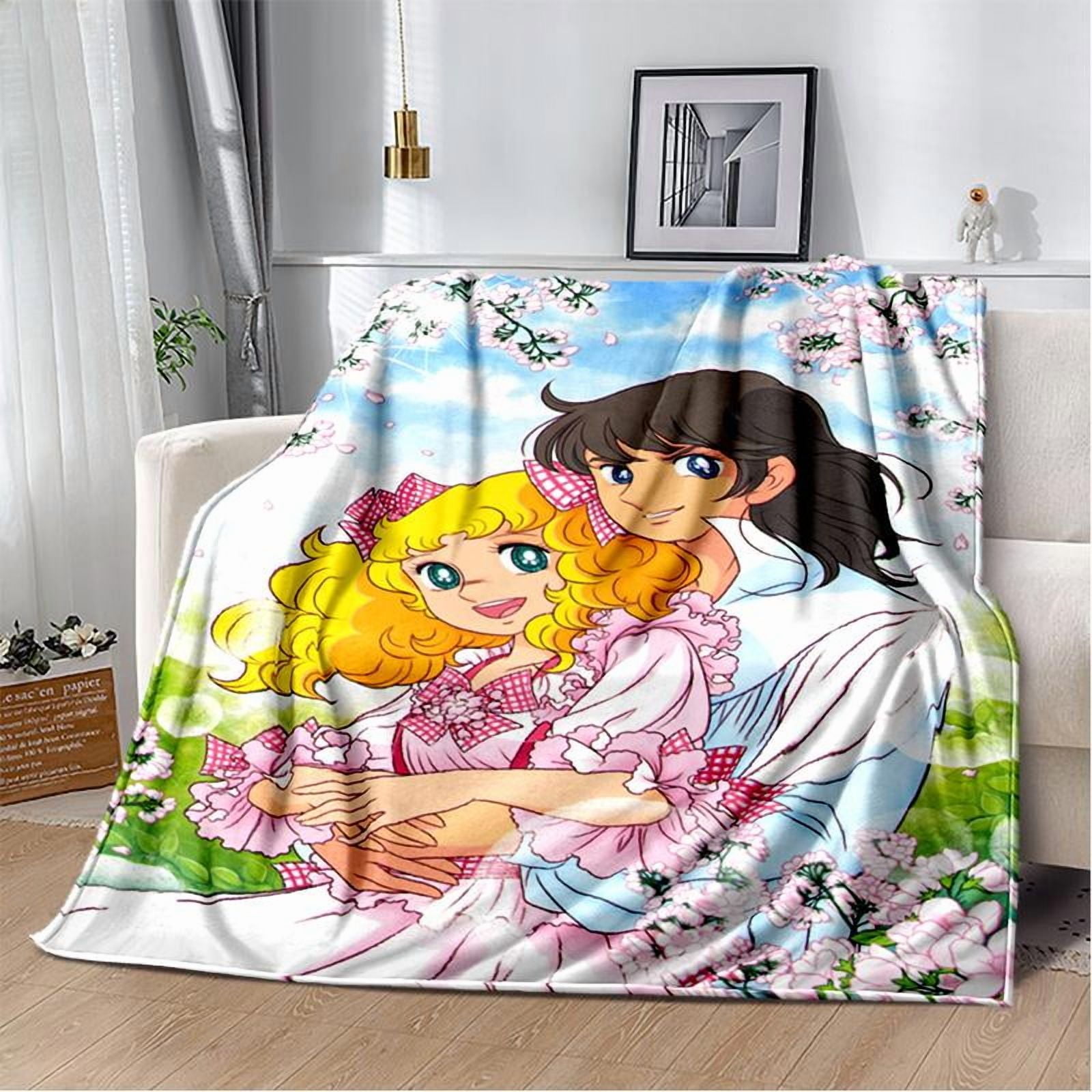 2025 New Style Candy Candy Girl Cartoon Anime Soft Plush Blanket ...