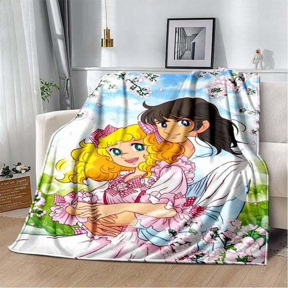 2025 New Style Candy Candy Girl Cartoon Anime Soft Plush Blanket ...