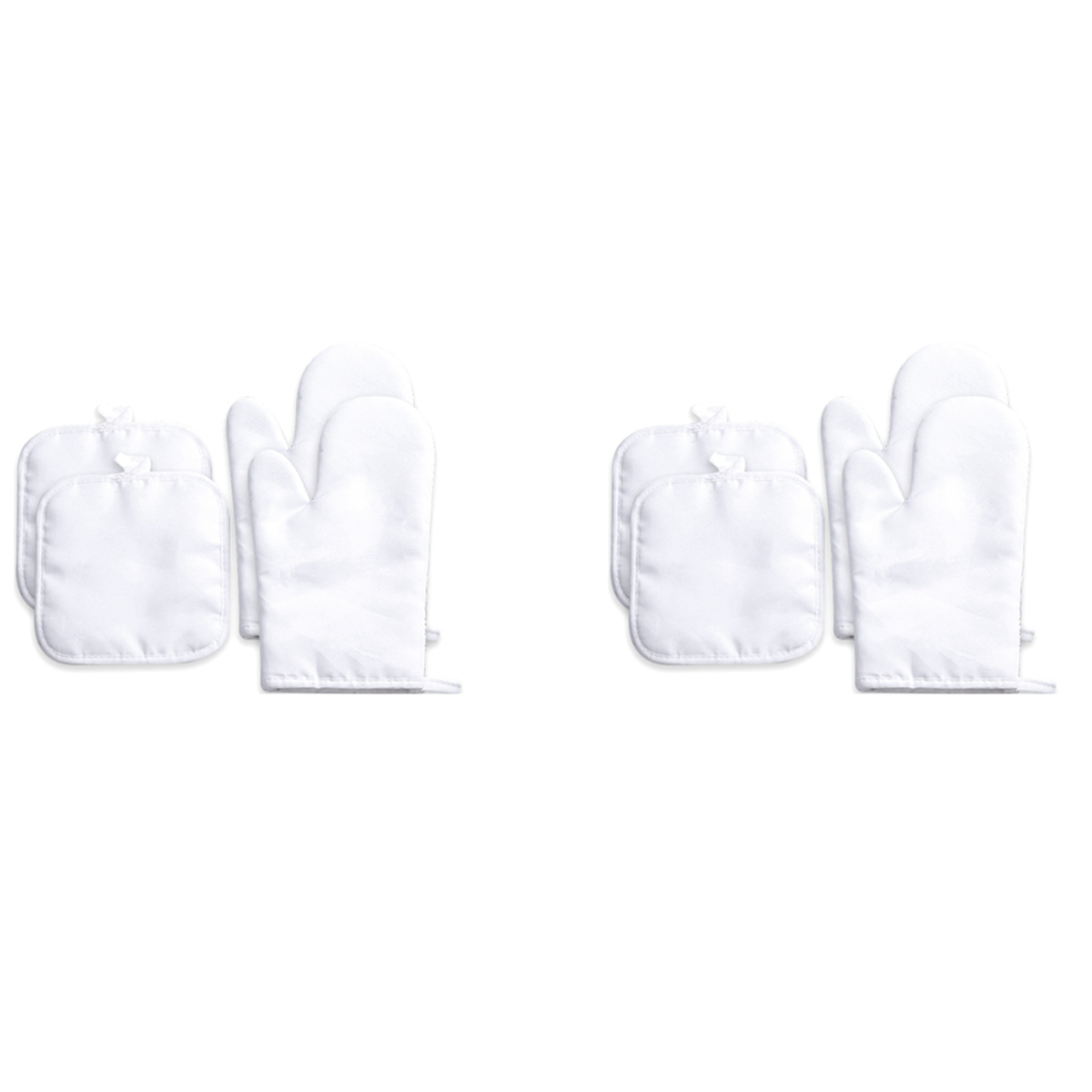 2025 New! Sublimation Blank Oven Mitts Set Gloves and Pot Pad for DIY ...