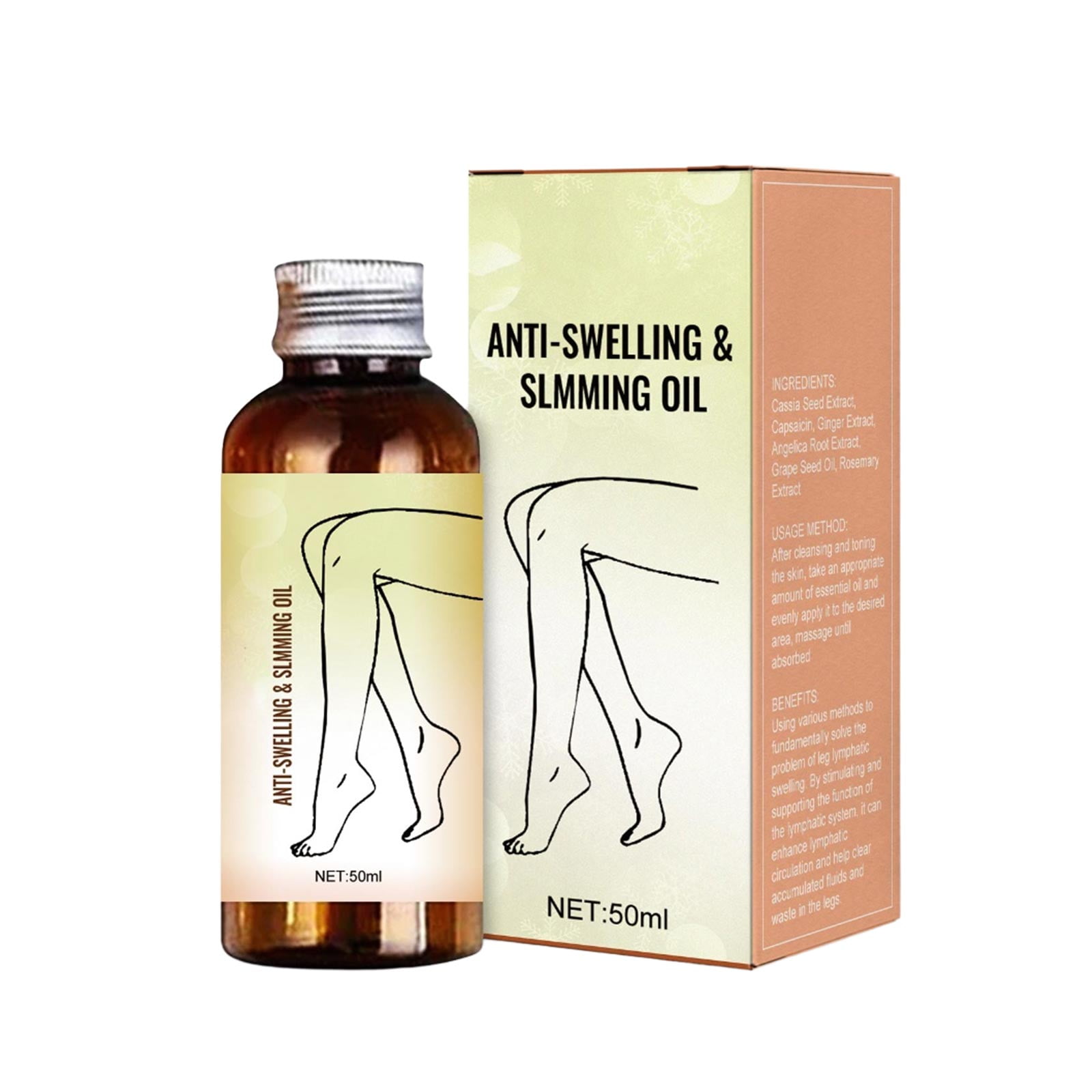 2025 New Swellclear Massage Oil for Legs, 50ml Natural Body Massage Oil ...