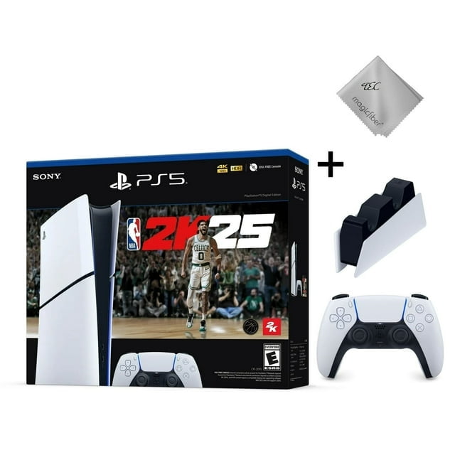 2025 New TEC New PlayStation_5 Slim Digital Console - NBA 2K25 Bundle ...