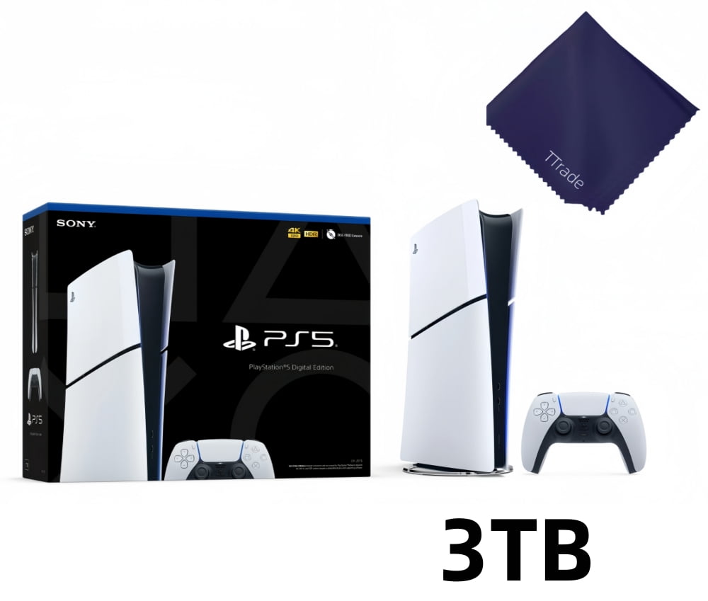 2025 New TTrade Sony PlayStation_5 Slim Digital Edition Console - 3TB ...