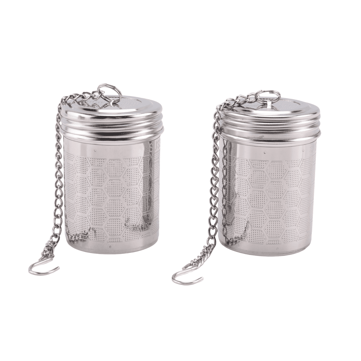 2025 New! Tea Infusers for Loose 2 Pack Stainless Steel Leaf Steeper ...