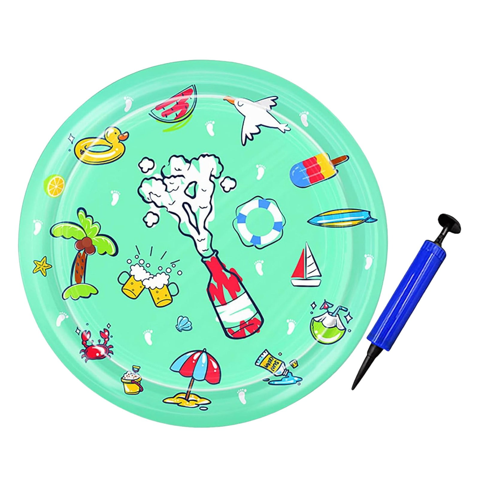 2025 New Thickened Water Sensor Play Mat, Upgrade Interactive Water ...