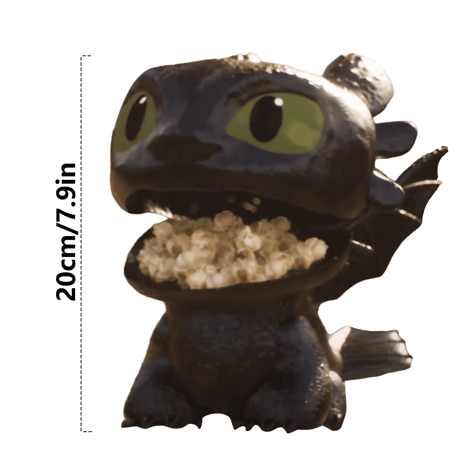 2025 New Toothless Movie Dragon Popcorn Bucket Movie Edition How To ...