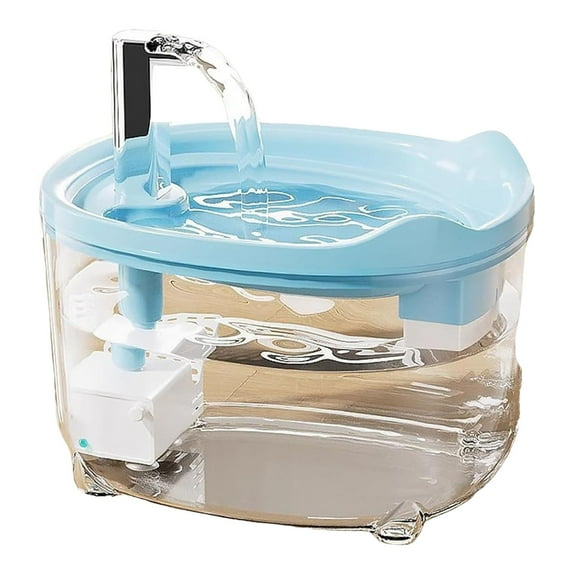 2025 New Triple-Filter Pet Water Fountain, 50.72Oz/1.5L Automatic Cat ...