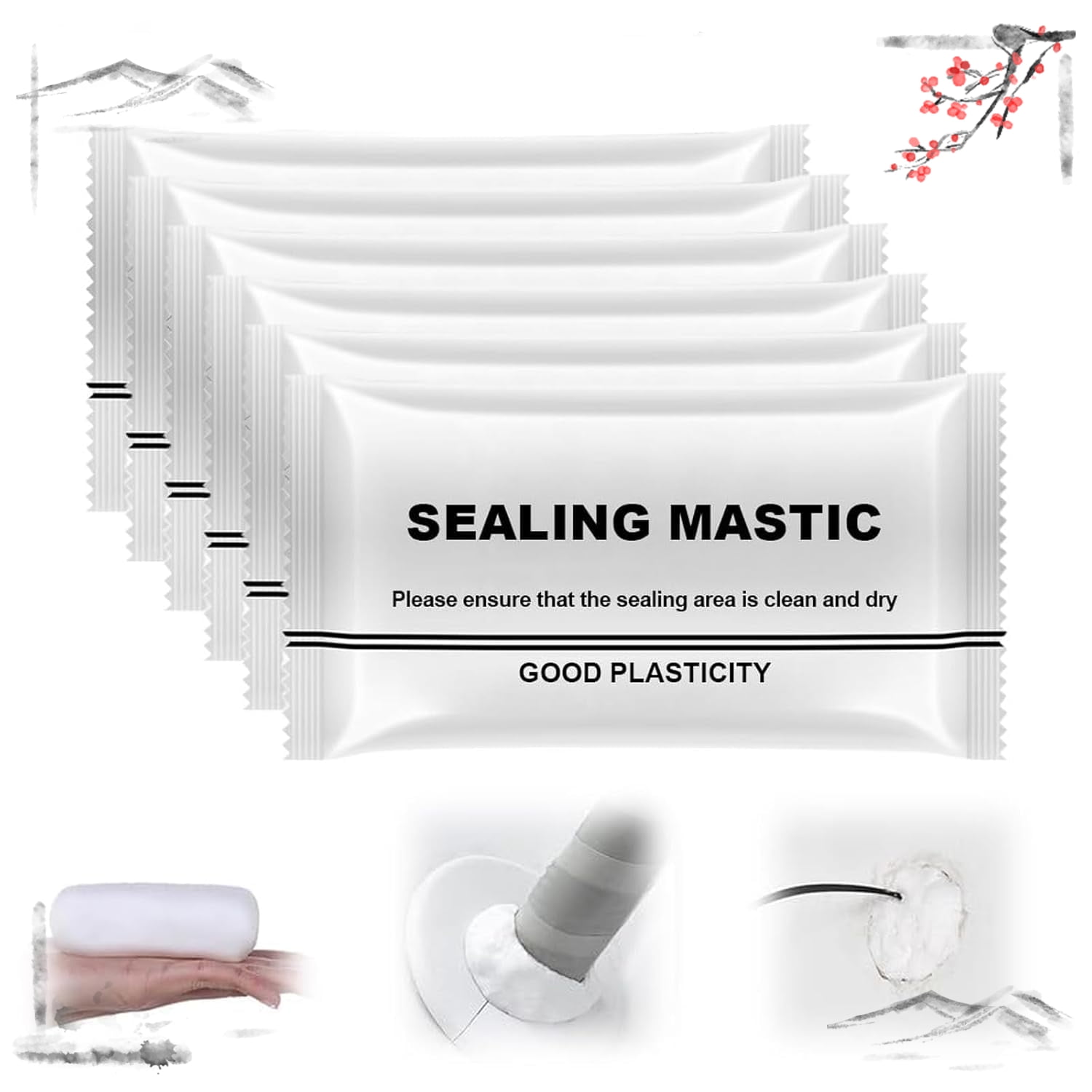2025 New Type White Waterproof Sealant Mastic, Waterproof Repair ...