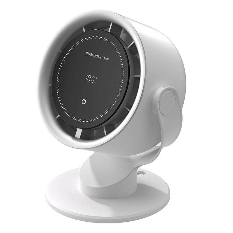 2025 New USB Desk Fan, 100-Speed Turbo Mini Fan, Wall-Mounted/Desktop ...