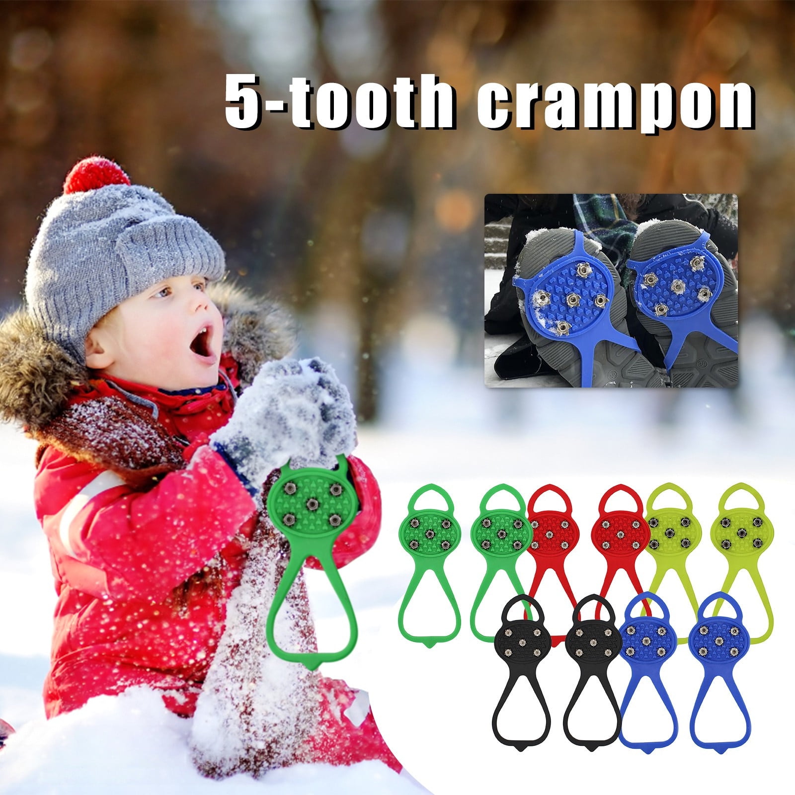2025 New Universal Children Non-Slip Gripper Spikes,Children Universal ...