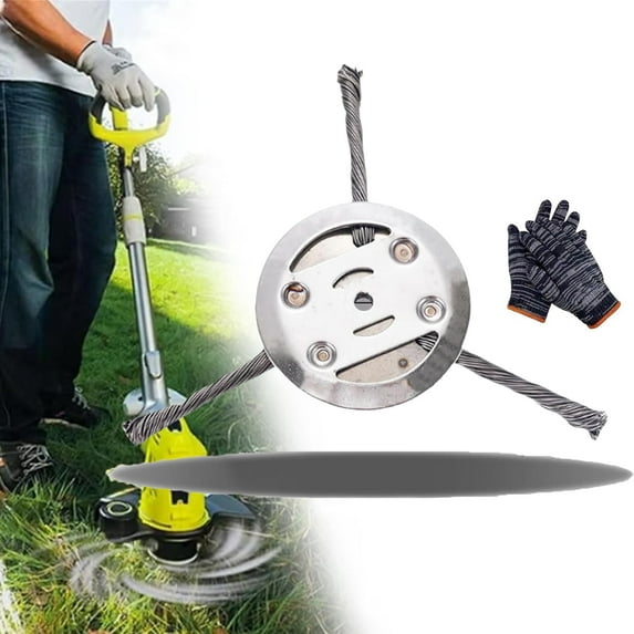 2025 New Universal Steel Wire Grass Trimmer Head, Universal Steel Wire Trimmer Head, String ...