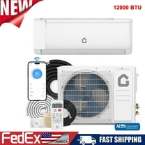 BRAVO 24000 BTU 17 SEER Mini Split AC/ Heating System Pre-Charged ...