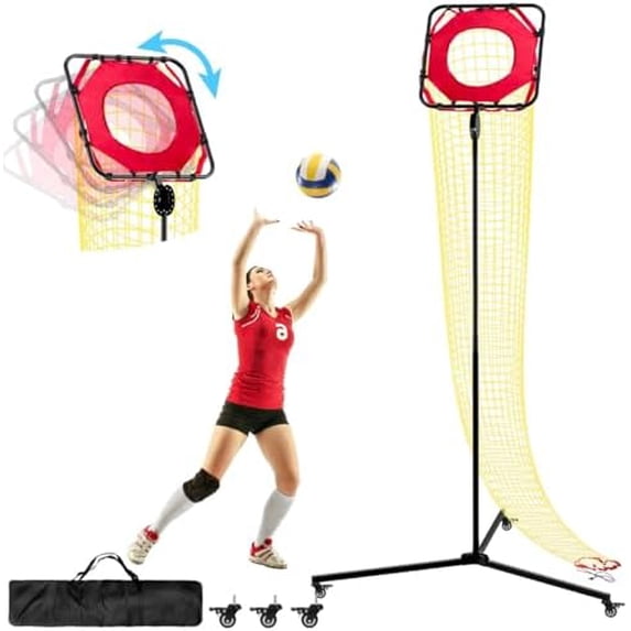 2025 New Upgrade Adjustments Volleyball Setter Training Net, Volleyball ...