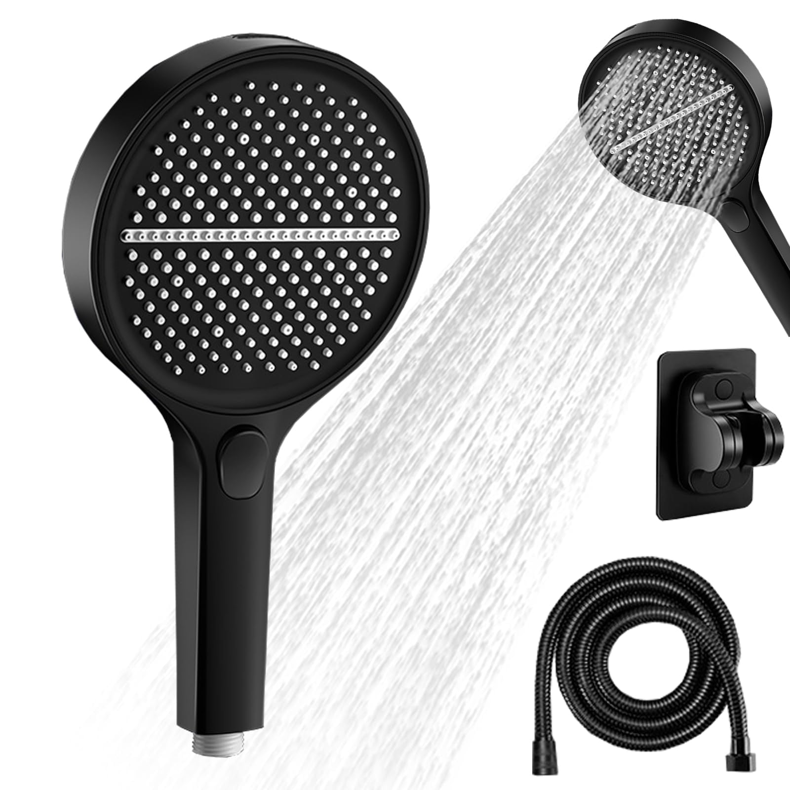 2025 New Upgrade High-End Pressurized Large Panel Shower Head, 150mm ...