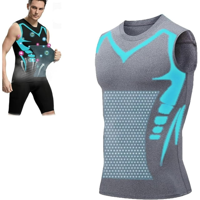 2025 New Version Ionic Shaping Sleeveless Shirt, Soft Comfortable ...