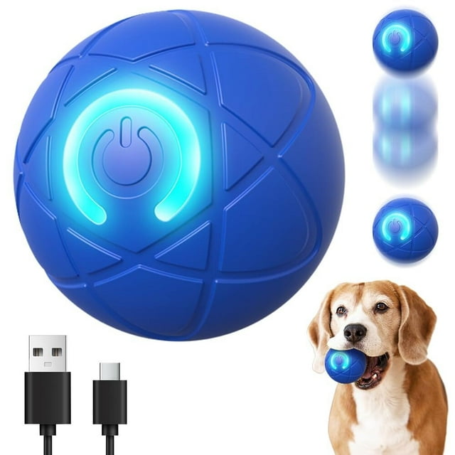 2025 New Vibrating Dog Ball, Upgrade Interactive Dog Ball Automatic ...