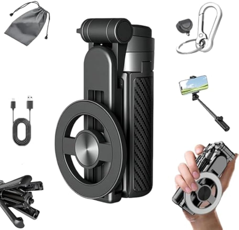 2025 New Vobza Selfie Stick, 4-in-1 Multifunctional 360° Rotation ...