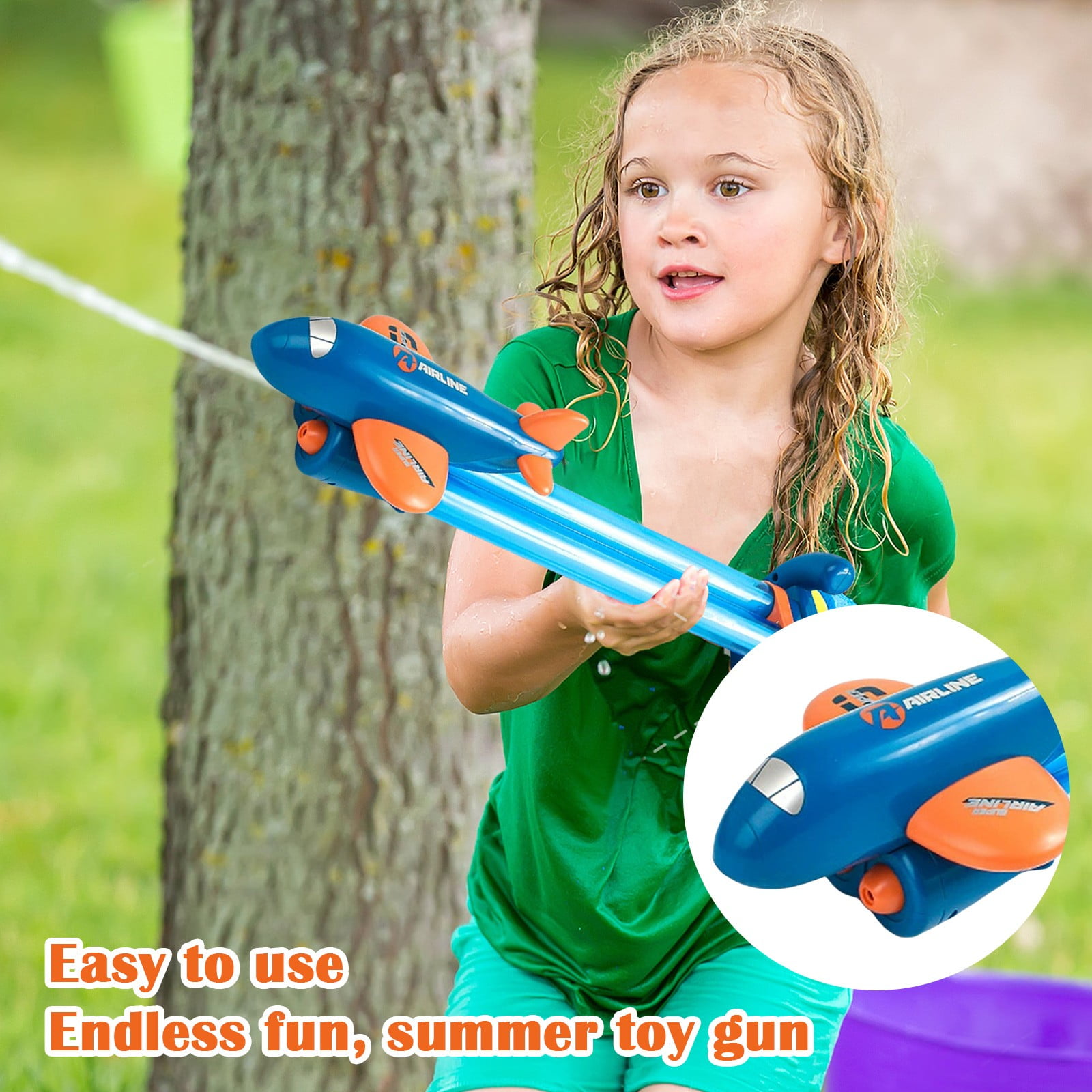 2025 New Water Spray Toy for Kids, Toys Games Drift Water Beach Toys ...