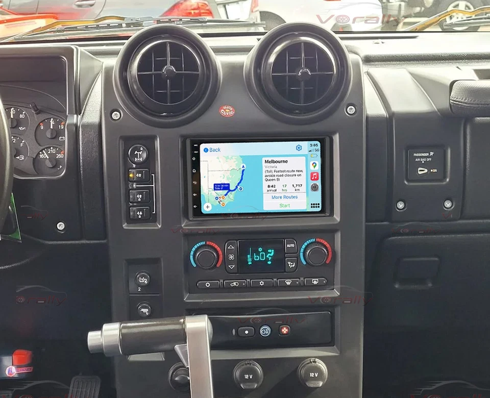 2025 New Wireless CarPlay Android Auto Car Stereo for Hummer H2 2003 ...