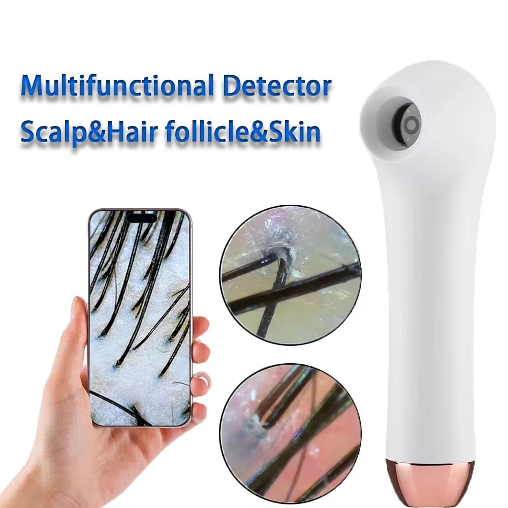 2025 New Wireless Dermatoscope Scalp Facial Skin Analyzer Machine Skin ...