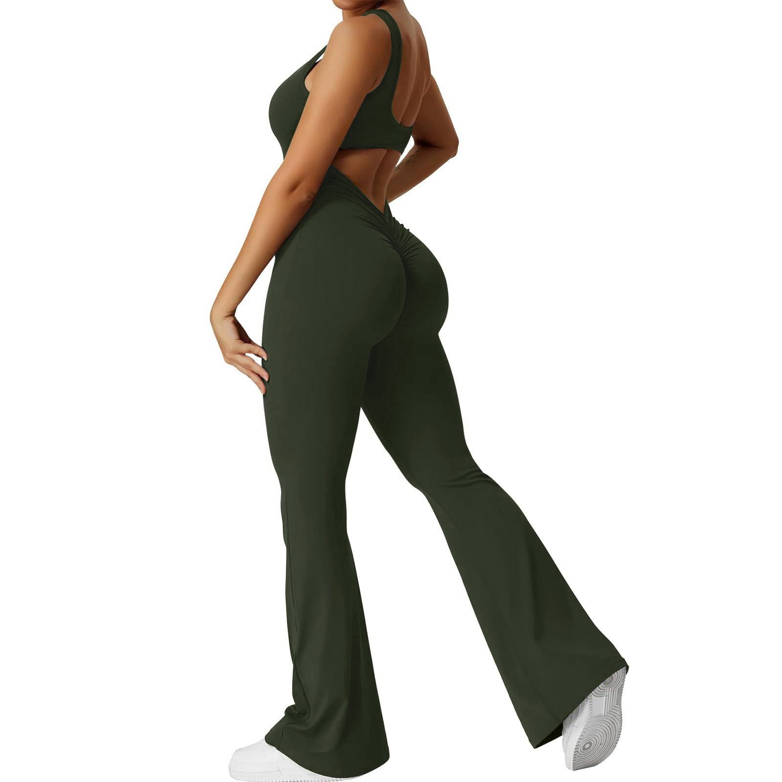 2025 New Women's Slim Hip Lift Backless Bodysuit Sexy Hottie Pullover ...
