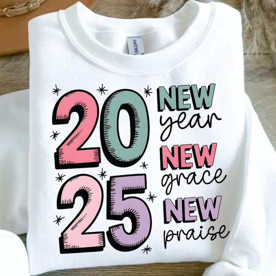 2025 New Year PNG, New Year Design, New Year Sublimation, New Year ...
