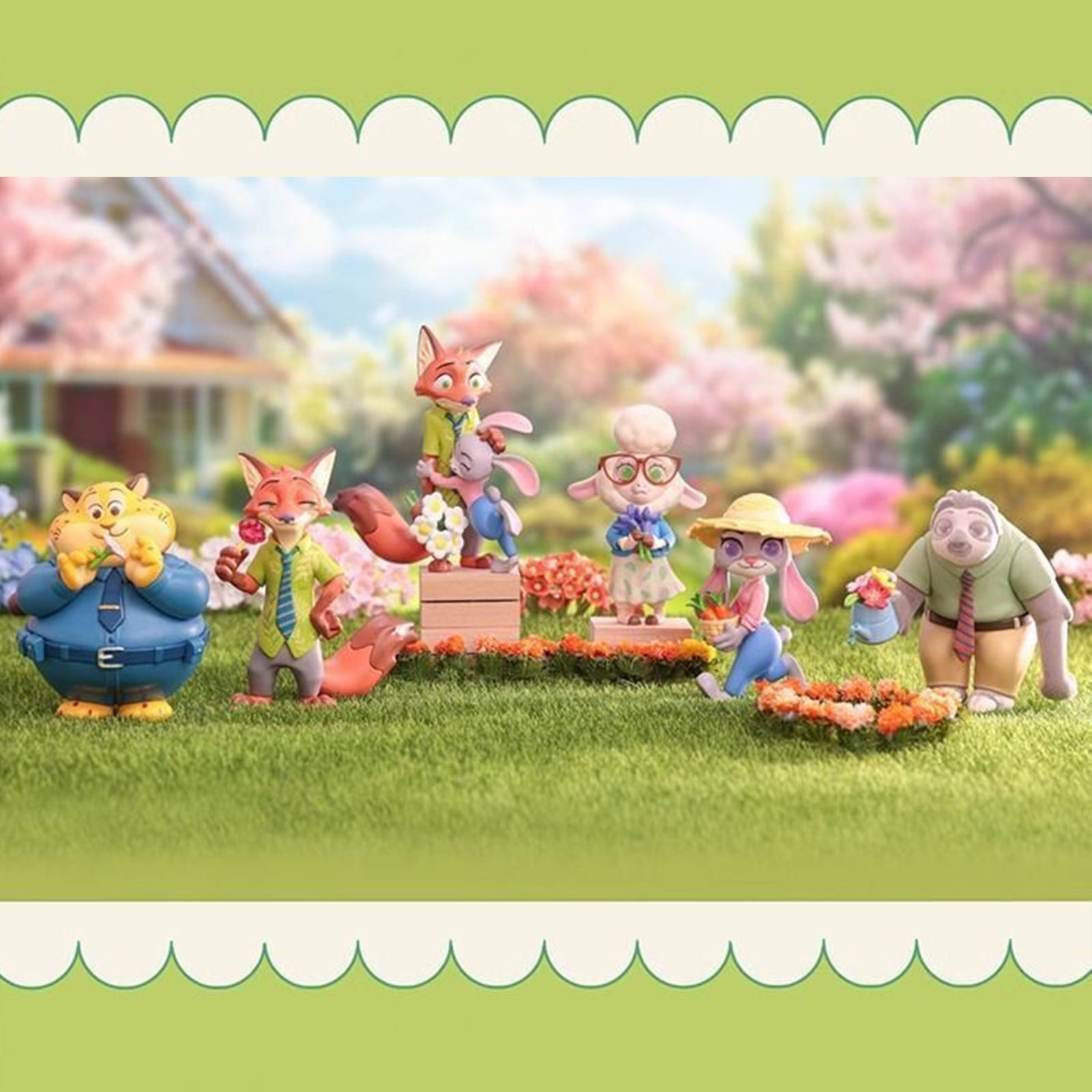 2025 New Zootopia Flower Language Series Blind Box Figures Toy, Judy ...