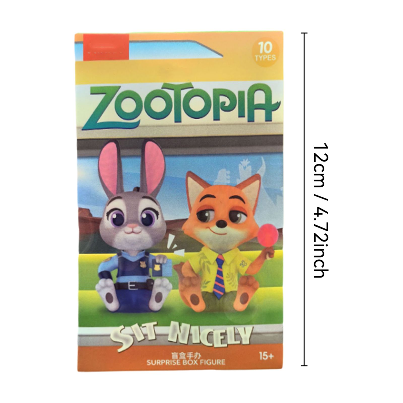 2025 New Zootopia Sit Nicely Series Blind Box, Desktop Ornament ...